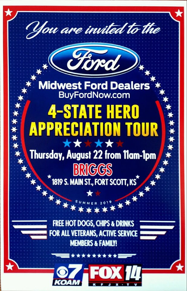 Briggs Auto Vets Appreciation Today | Fort Scott Biz