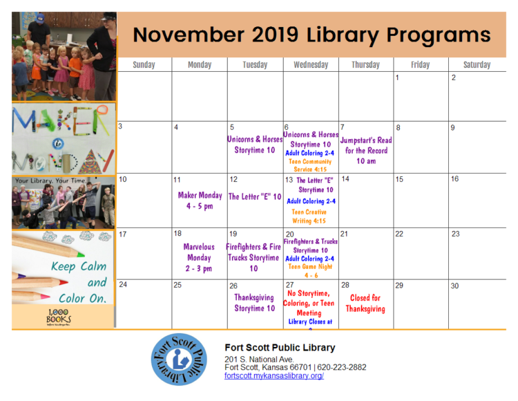 Jumpstart’s Read for the Record: Fort Scott Public Library | Fort Scott Biz