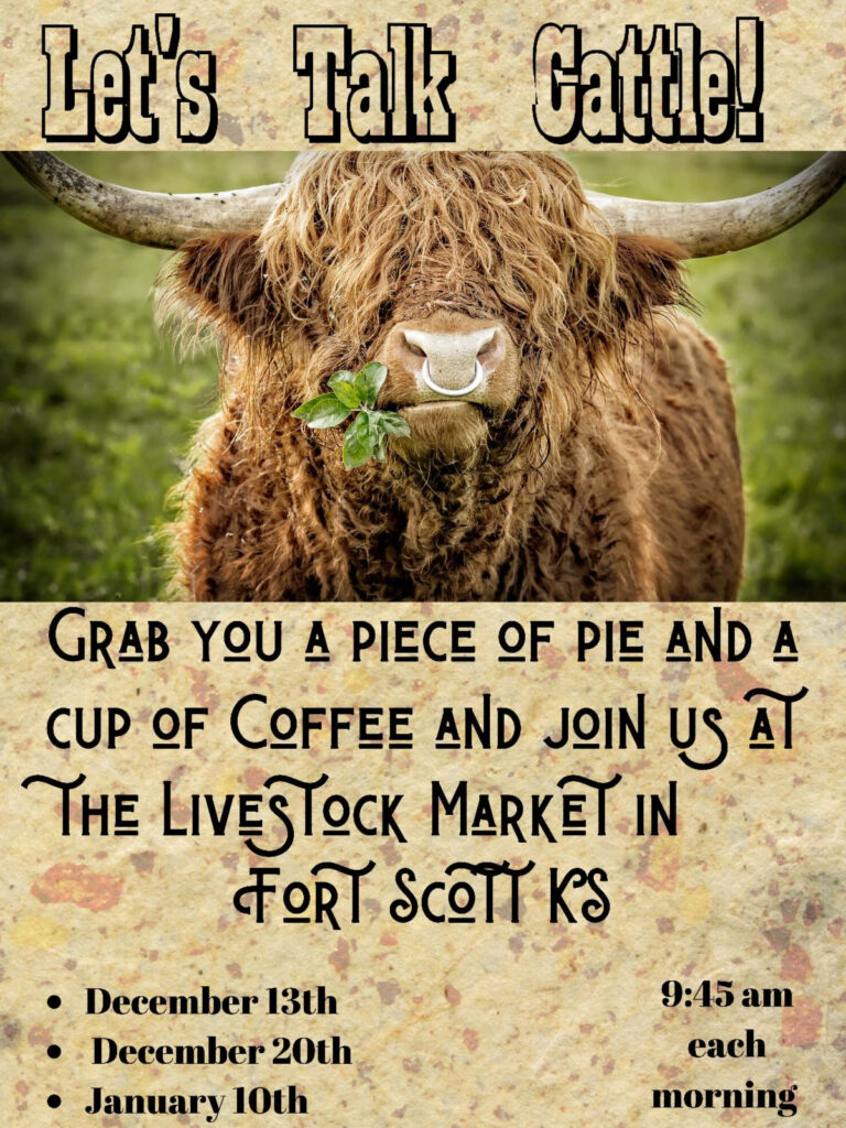 Cattle, Coffee and Conversation Dec. 12 | Fort Scott Biz