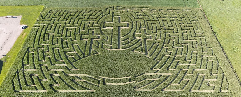 Rinehart Church Corn Maze On Saturdays in October | Fort Scott Biz