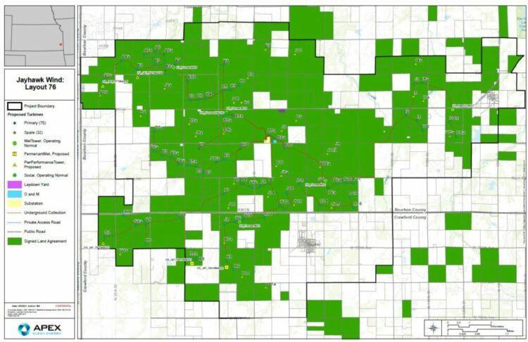 Jayhawk Wind Update: laydown yard, access roads and excavation | Fort ...