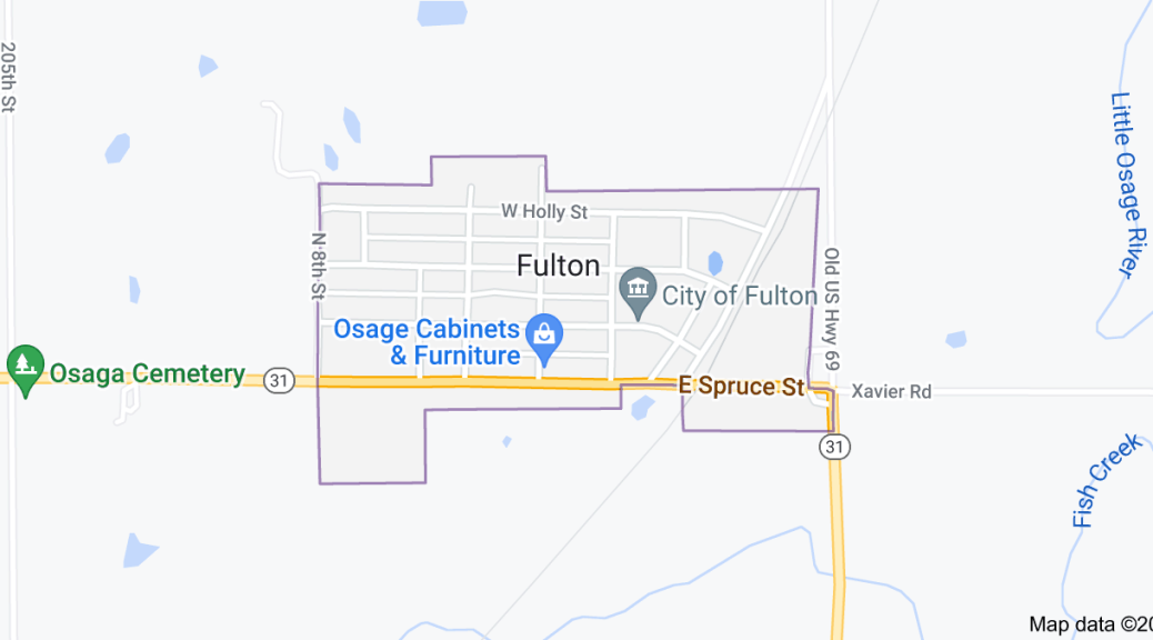 The Bourbon County Commission Meets at Fulton On May 15 | Fort Scott Biz