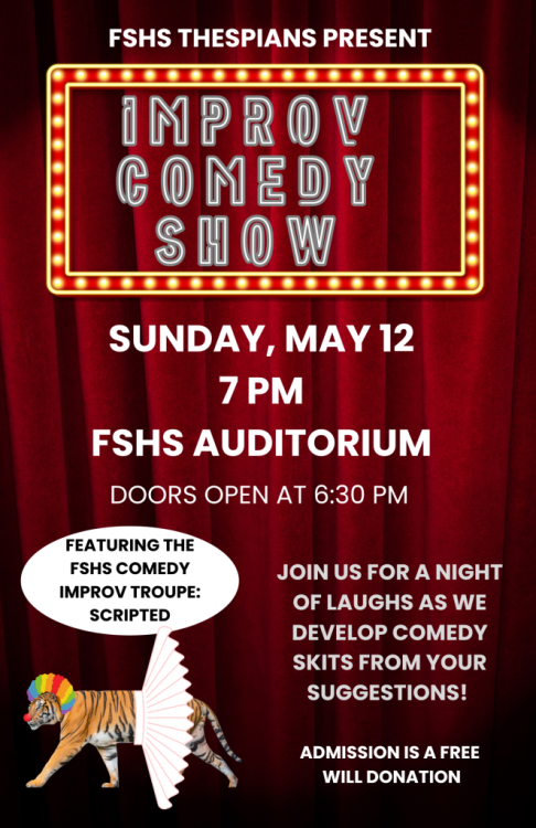 FSHS Thespians Perform Comedy Improv Show This Sunday | Fort Scott Biz