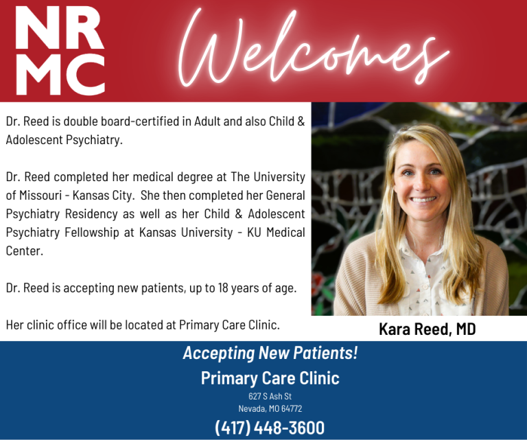 Nevada Welcomes New Doctor of Psychiatry: Kara Reed M.D. | Fort Scott Biz